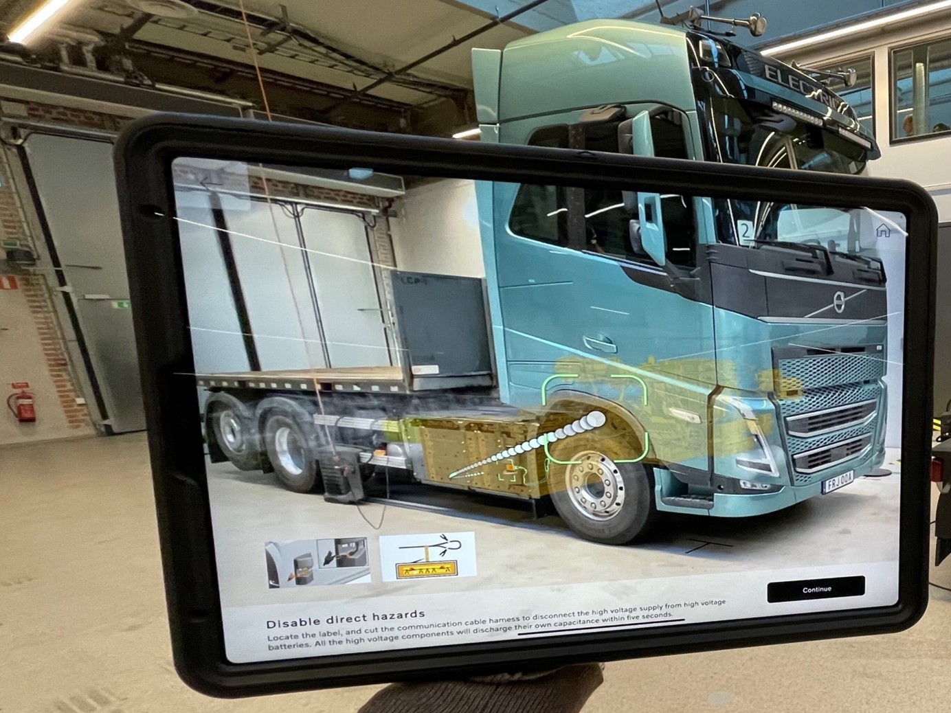 World's first AR safety app for electric trucks launched by Volvo ...