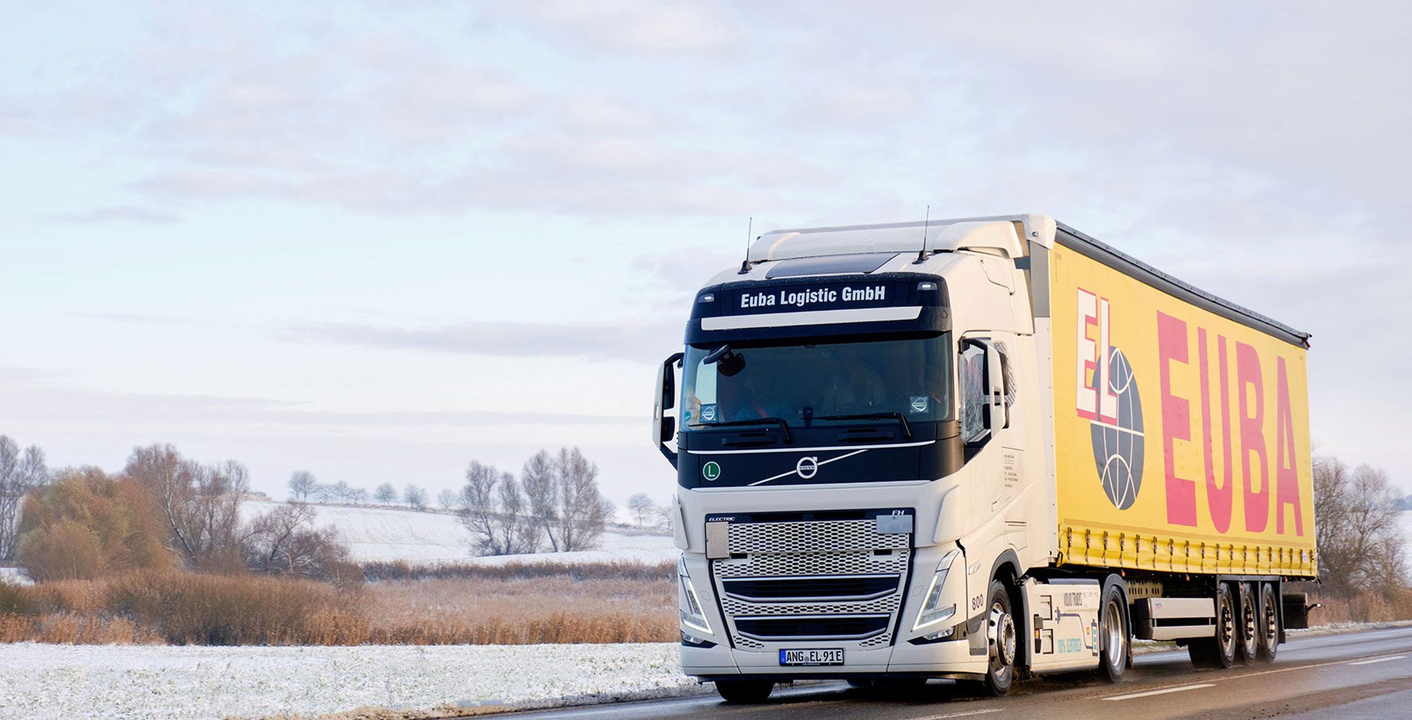 Electric trucks – already a vital part of Euba Logistic operations