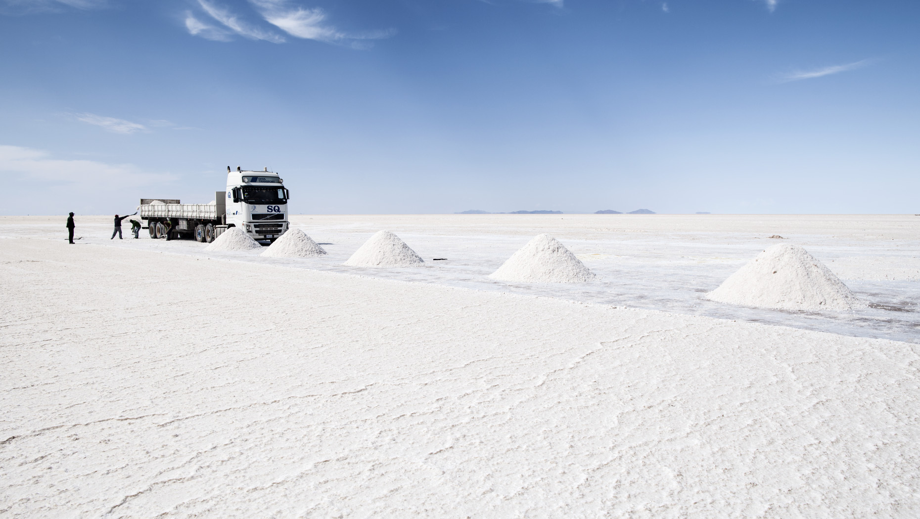 On the world’s largest salt flat | Volvo Trucks Magazine