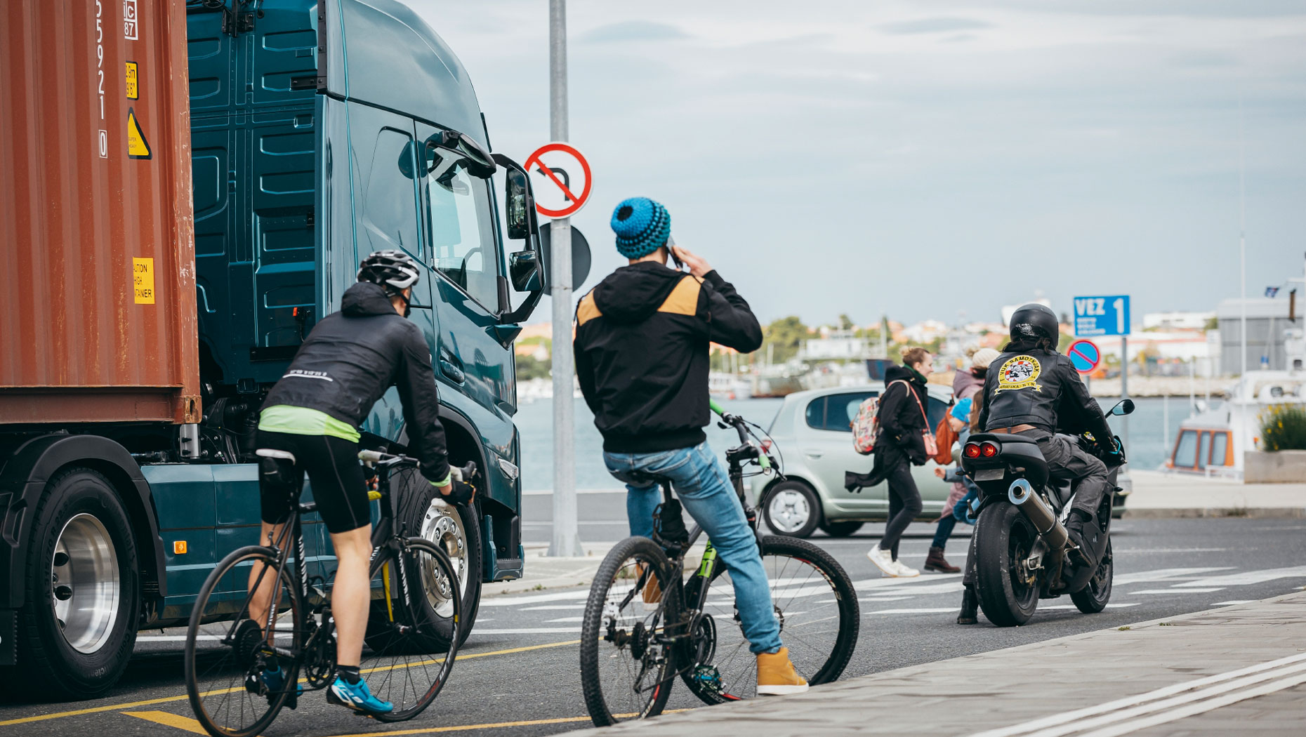Five ways truck drivers can help protect vulnerable road users