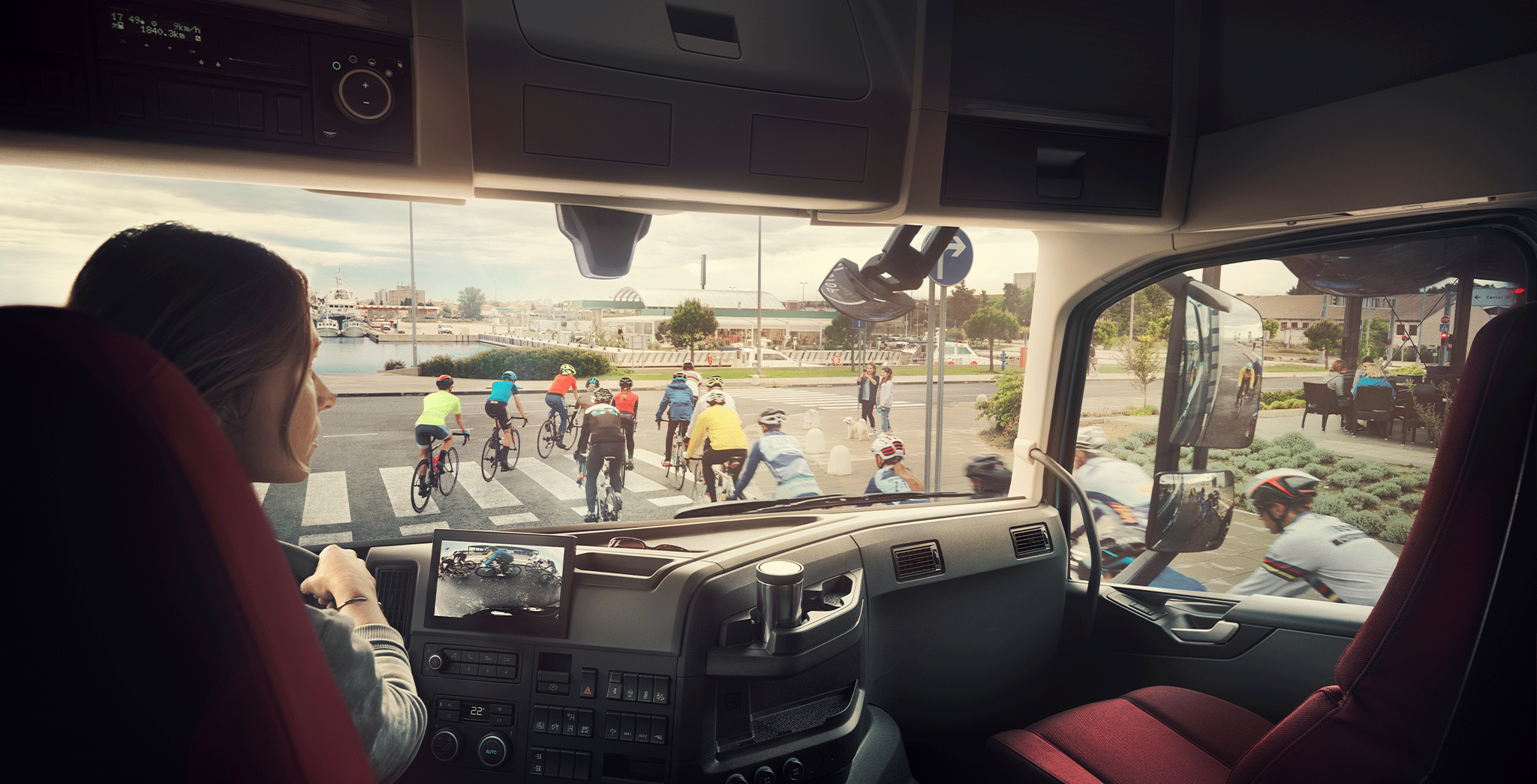 How technology is being used to reduce truck accidents