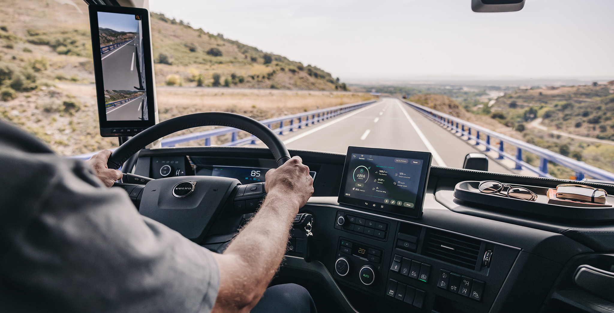 How Volvo’s Camera Monitor System benefits your trucking business ...